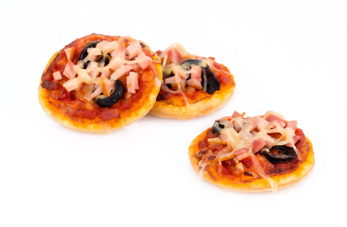 Mini pizza jambon surgelée - Delis Experts boulangerie pâtisserie surgelé